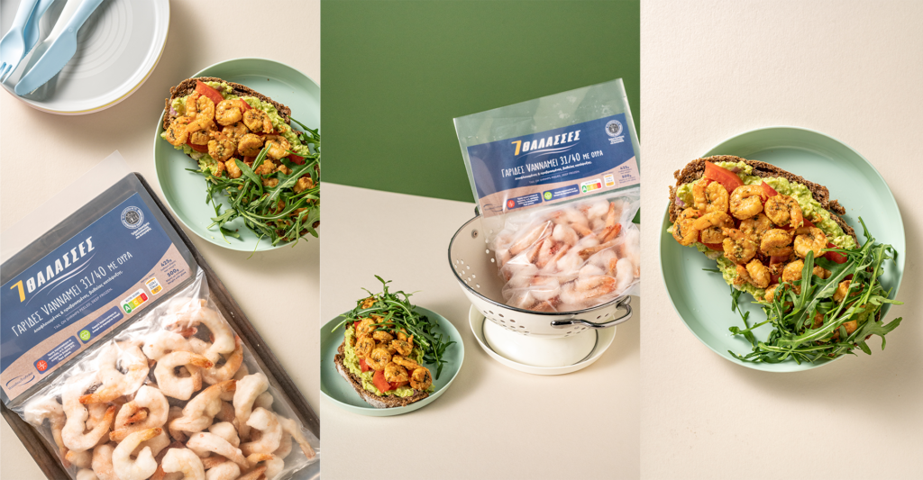 Shrimp open toast - 7 Thalasses